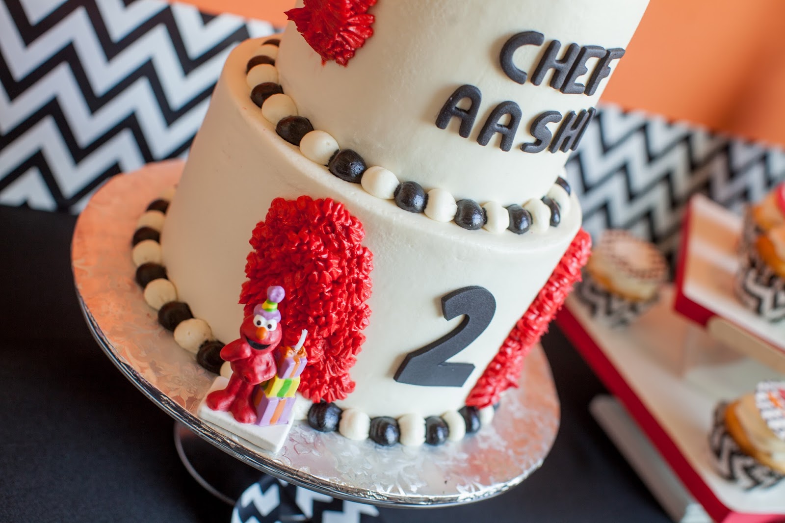 The Party Wall: Chef Elmo Play Kitchen Birthday Party