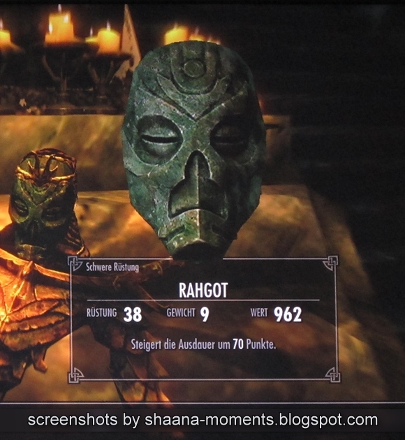 shaana: The Elder Scrolls 5 - Skyrim - Drachenpriester - Masken