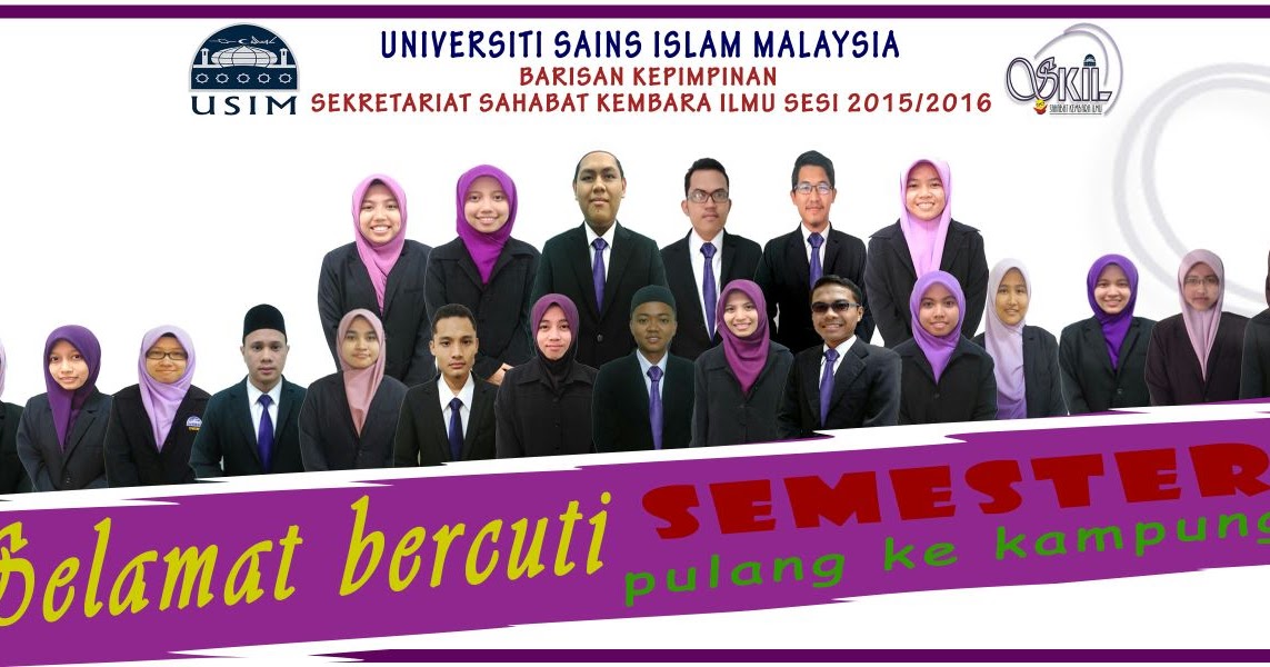 SKIL: SELAMAT BERCUTI SEMESTER