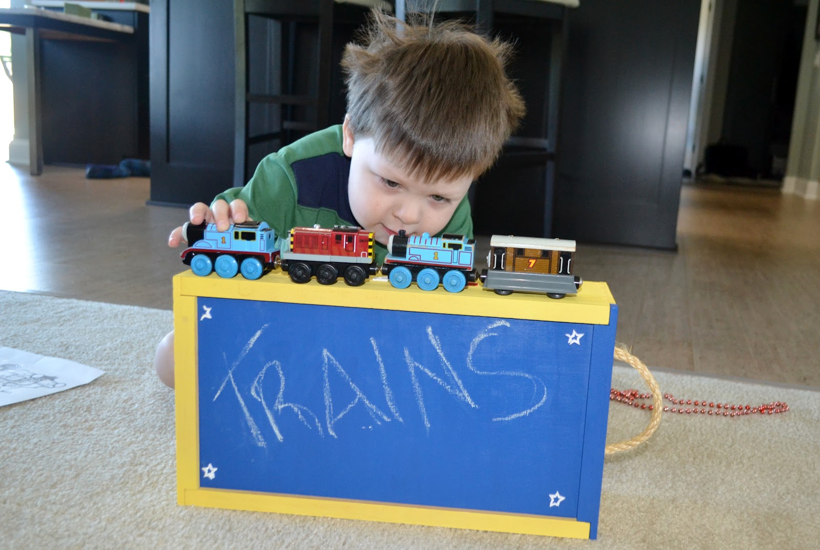 de Jong Dream House: travel train box