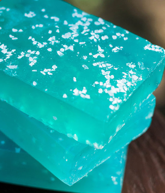 The Soap Bar: Summer Blue Handmade Soap
