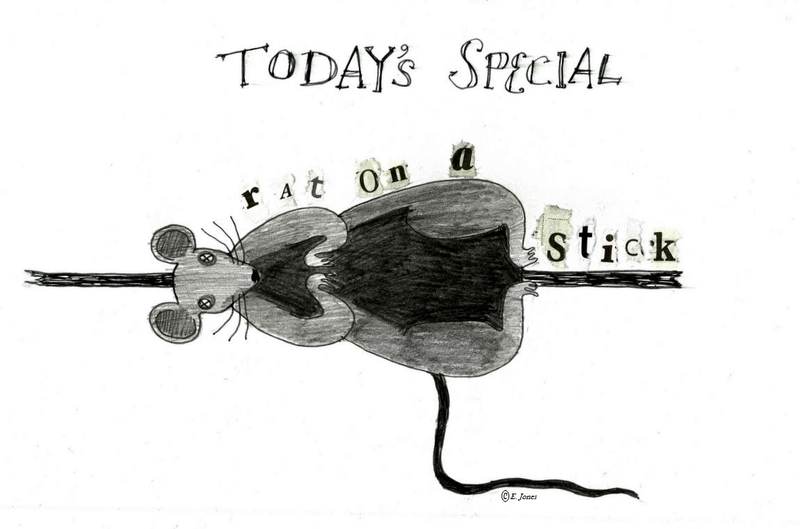 Have You Met Miss Jones?: Today's Special: Rat on a Stick