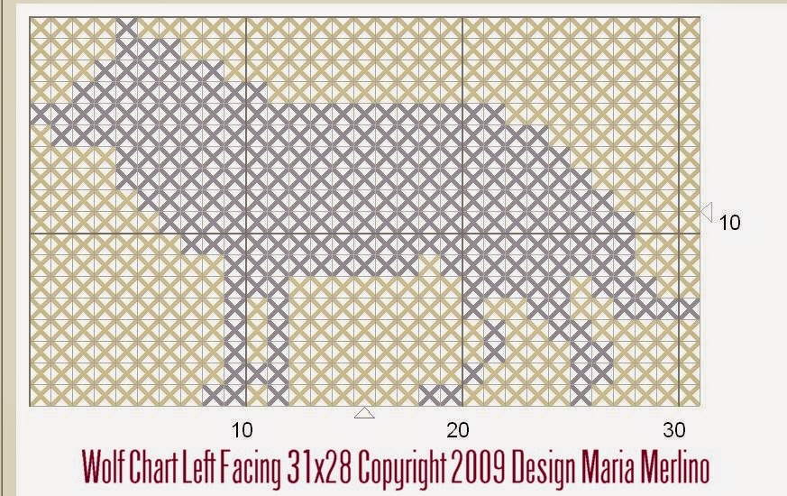 Color Charts and Tapestry by Maria Merlino: Woodland Animals Goose ...