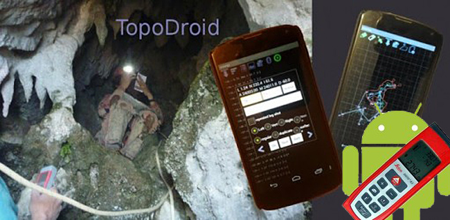 espeleobloc: Cave surveying with TopoDroid