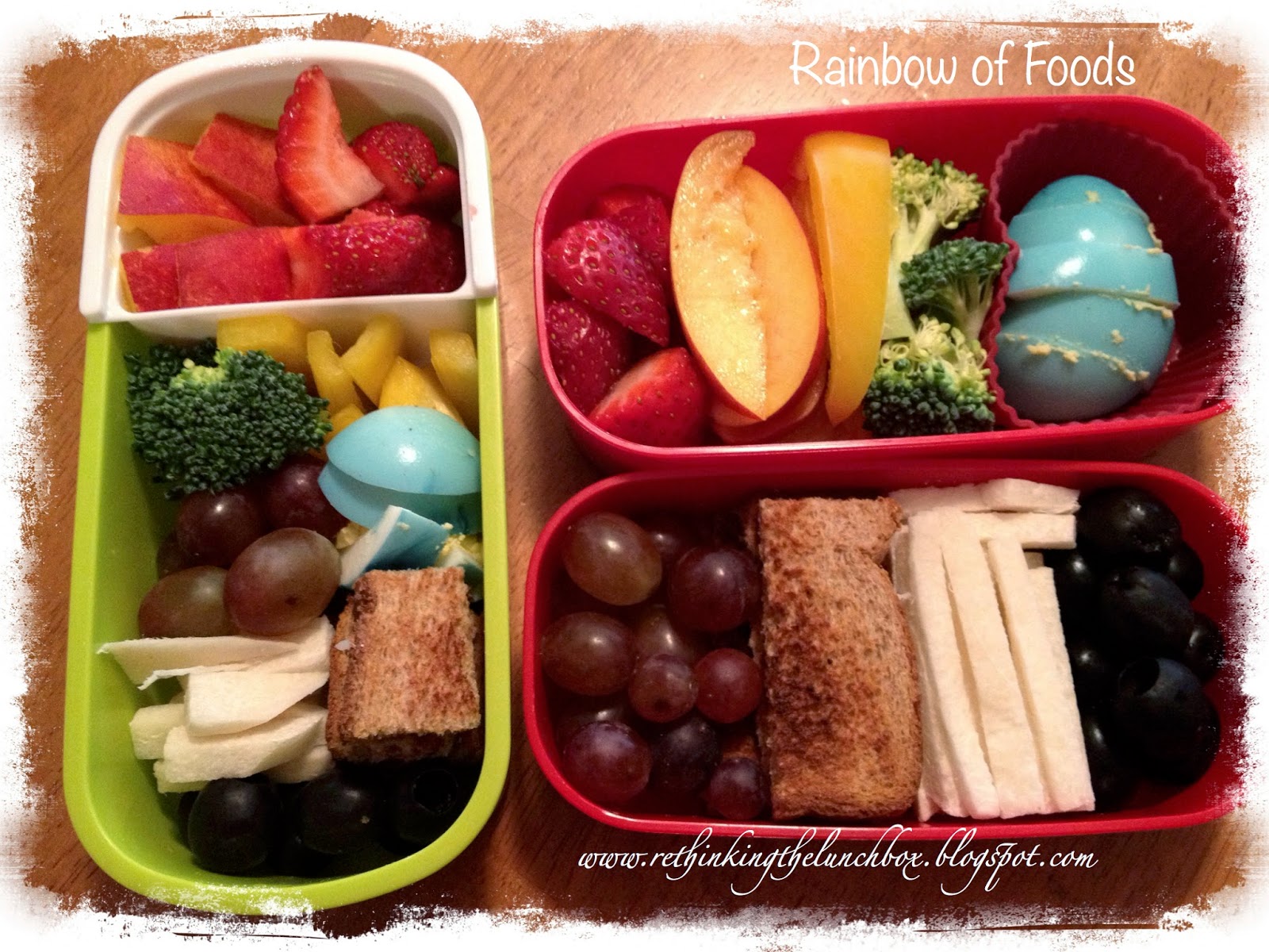 Rethinking the Lunch Box: Rainbow of Foods Bento Lunch