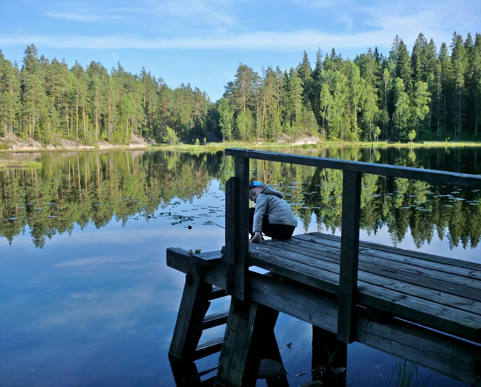Foreigner in Finland: affection for nature
