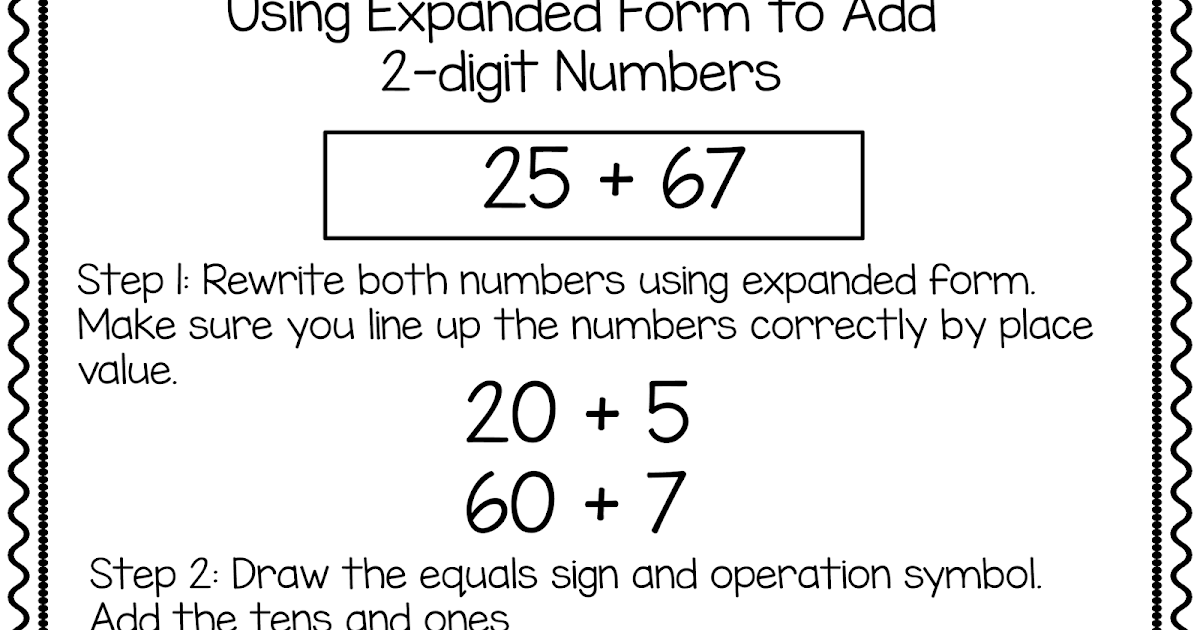 Who s Who And Who s New Using Expanded Notation To Regroup