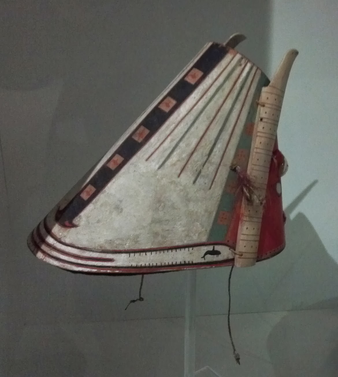 Indigenous Boats: Alaskan/Aleut Diorama, Kayaks: Peabody Museum #2