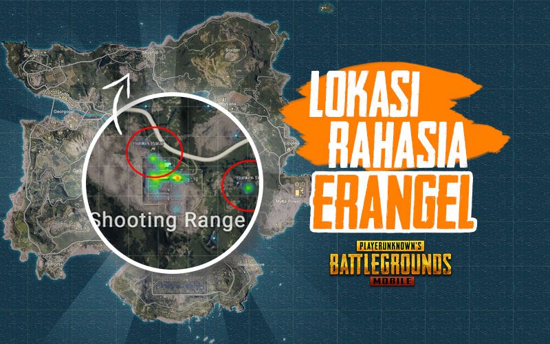 Inilah Lokasi Rahasia Map Erangel PUBG Mobile - BLUE TIME