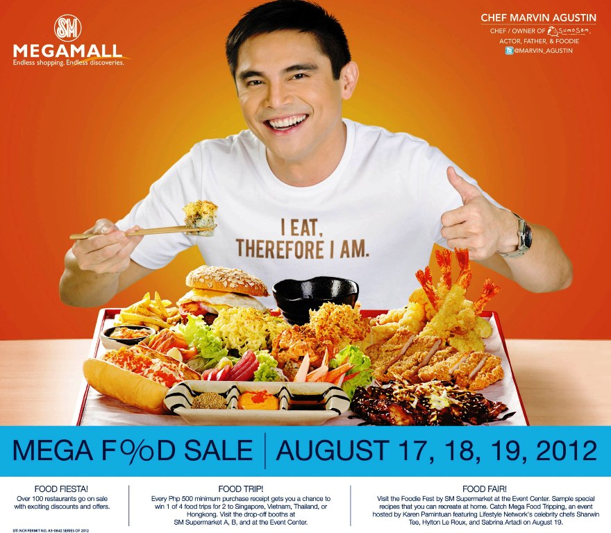 It's the SM Megamall’s Mega Food Sale! - Recycle Bin of a Middle Child