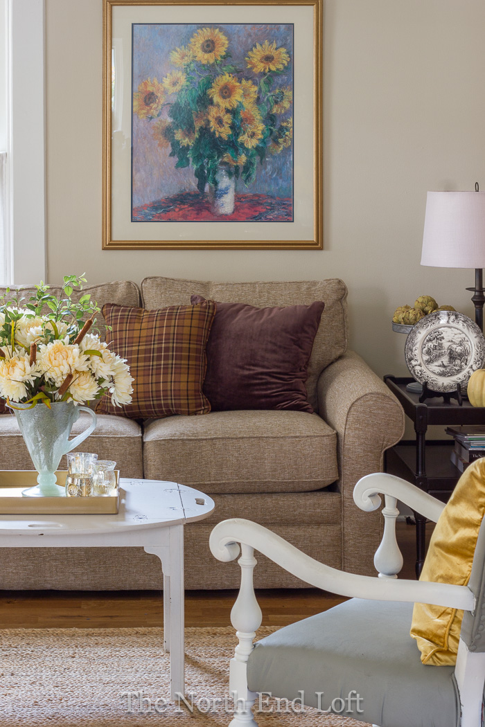 The North End Loft: Fall Living Room 2015