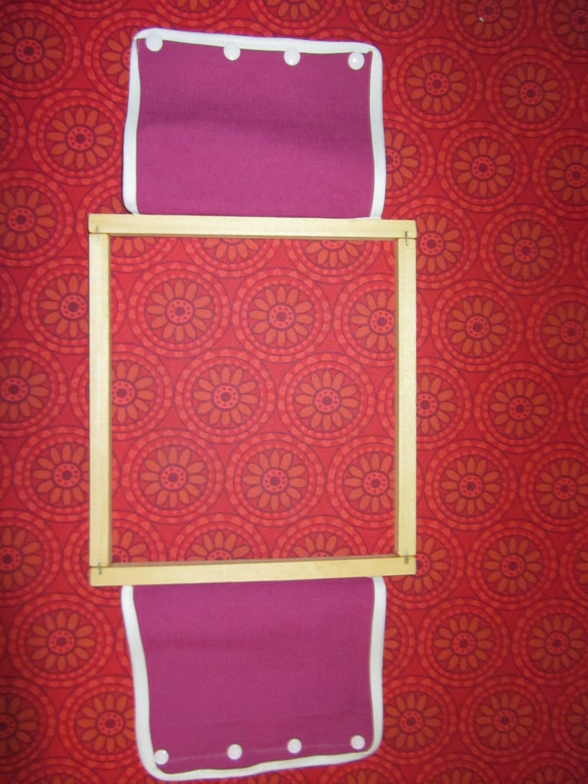 Criar, amar, vivir: Bastidor de botones Montessori - fabricación casera