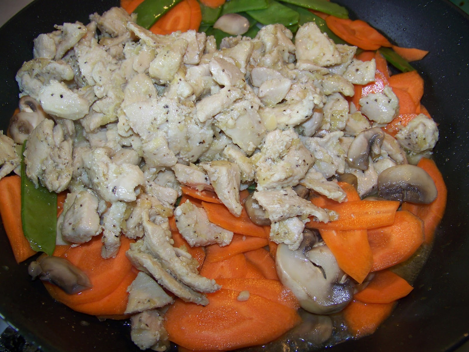 Kitchen Simmer: Chicken and Mushroom Stir Fry