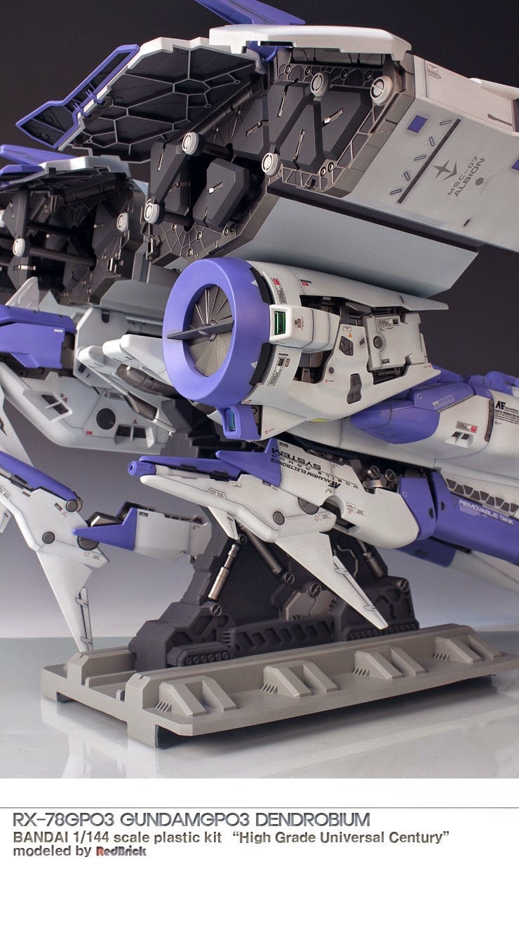GUNDAM GUY: HGUC 1/144 RX-78GP03 Gundam GP03 Dendrobium - Customized Build