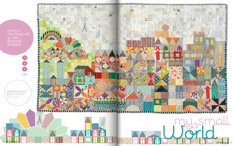 Charise Creates: My Small World Quilt Along