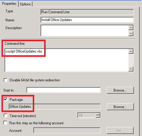 Henk's blog: Workaround for installing Office updates during task sequence