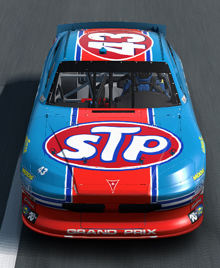 NASCAR The Game: Inside Line: Richard Petty STP 43 Pontiac Paint Scheme ...