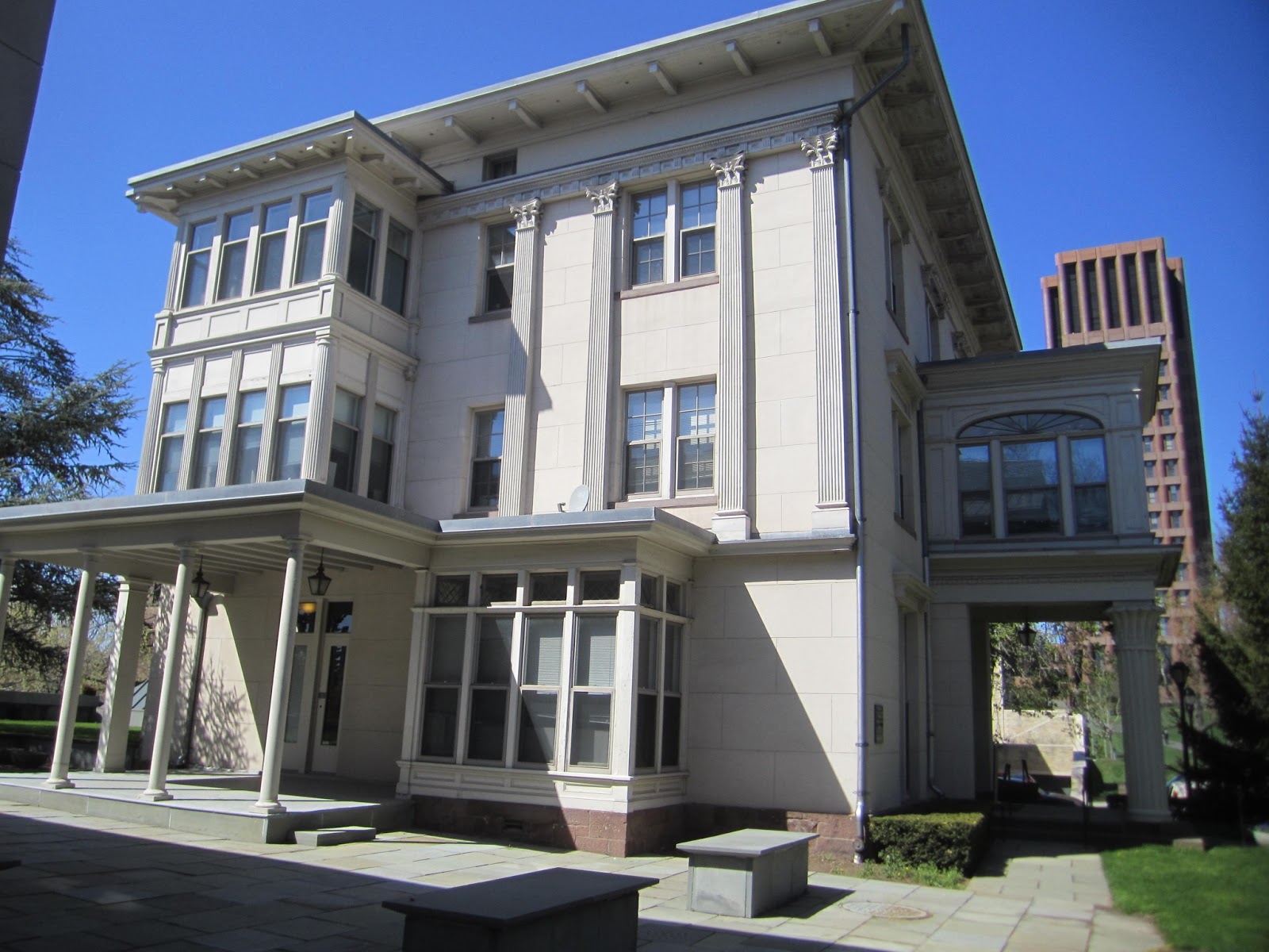 The Picturesque Style: Italianate Architecture: Two Hillhouse Cubes ...