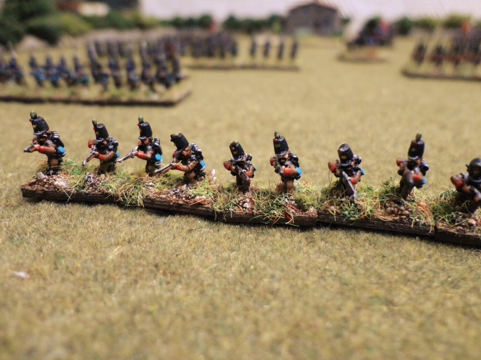 10/ 12mm WW2 and 6mm Napoleonic gaming: British Light Division