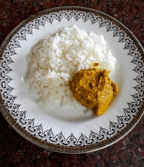Pasum Manjal Chutney - Fresh Turmeric Chutney