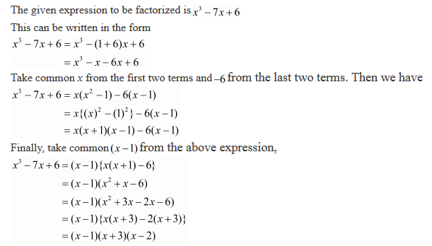 R.D. Sharma Solutions Class 9th: Ch 5 Factorization of Algebraic ...