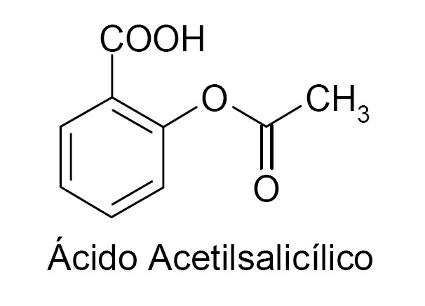 Imagenteca: Principio Activo Aspirina: Acido Acetilsalicilico