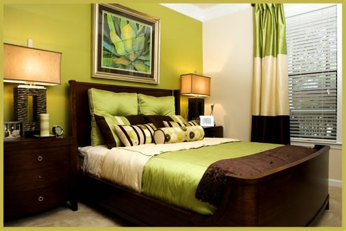 Eye For Design: Decorating With The Brown/ Lime Green Color Combination