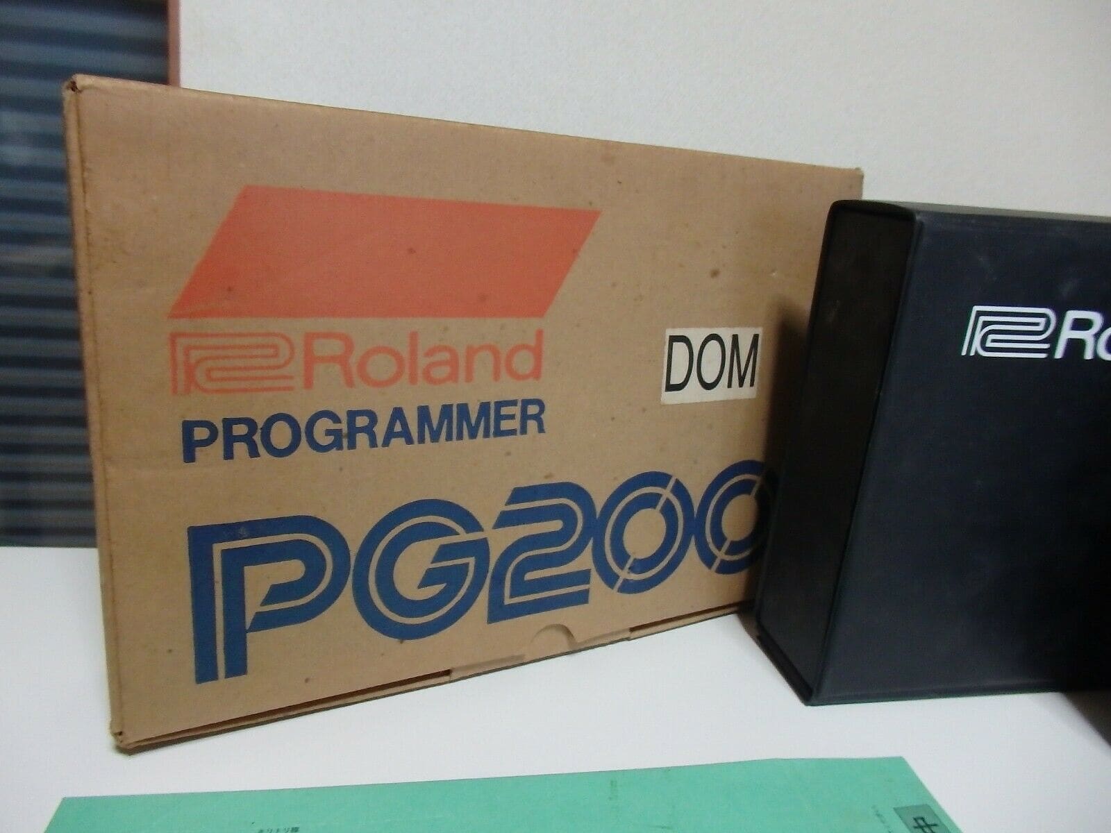 MATRIXSYNTH: Roland PG-200 Programmer w/ Original Box, Case, & Docs