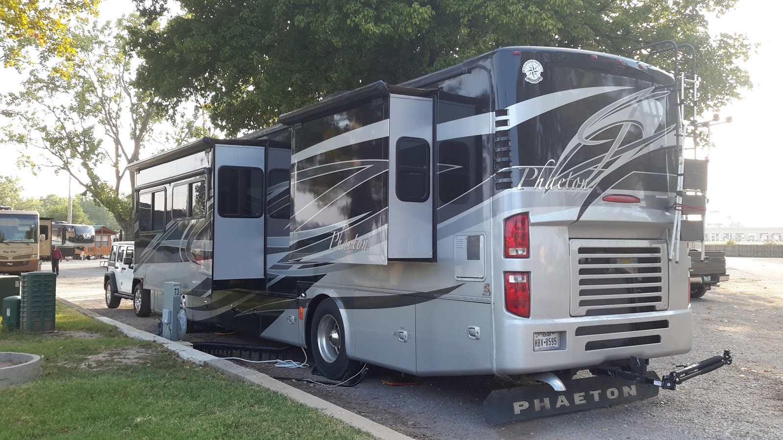 Dwain & Jan's Retirement Travels: In Oklahoma City at Rockwell RV park ...