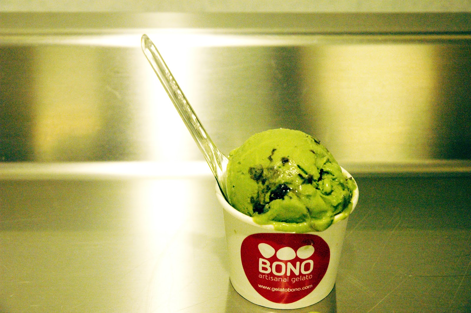 DUDE FOR FOOD: And Here's The Latest Scoop From Bono Artisanal Gelato...