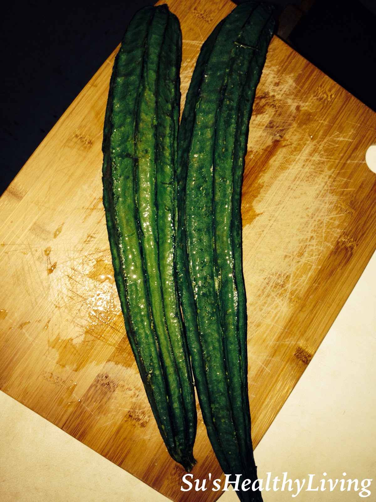 Su'sHealthyLiving: Ghosale Upkari ( Ridge Gourd Stir-Fry).