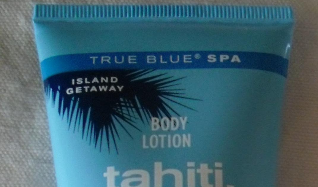 Beautifully Glossy True Blue Spa Tahiti Sweetie Body Lotion