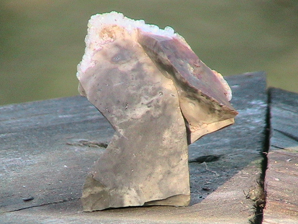 Archaeology of Portable Rock Art: Two birds depicted in flint and ...