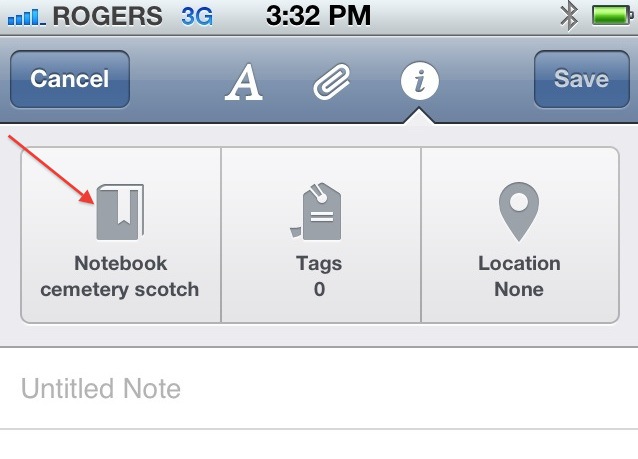 Olive Tree Genealogy Blog: Evernote Tutorial: Creating a New Notebook ...
