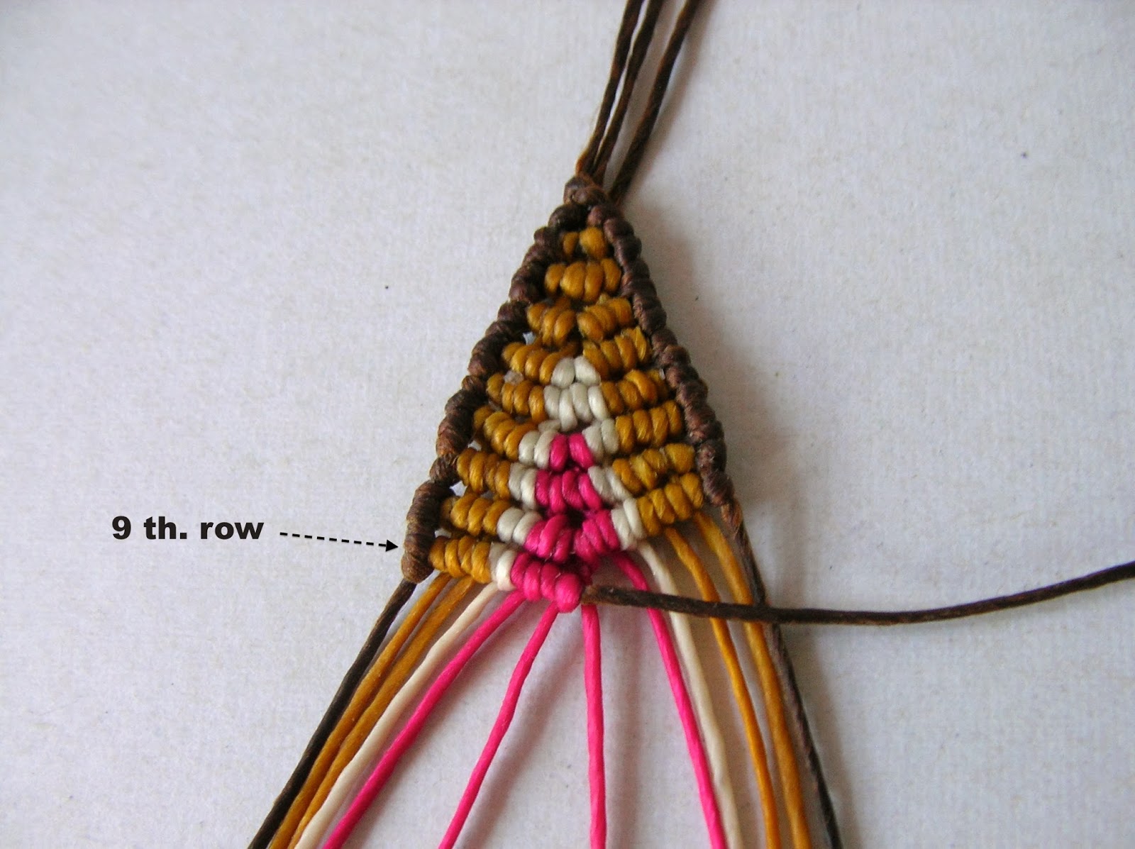 Ecocrafta Macrame : Devil 's eye macrame bracelet