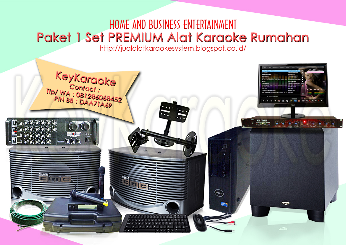 Penjualan Alat Karaoke Home & Bisnis: PAKET KARAOKE