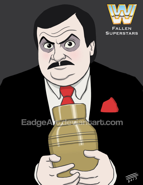 Saturday Morning Wrestling Blog: WWF Fallen Superstars Art