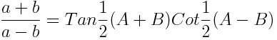 Math Principles: Derivation - Tangent Law