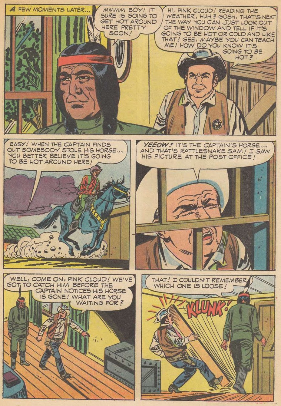 The Comic Book Catacombs: Rango in "The Pride of the Rangers" (Dell; 1967)