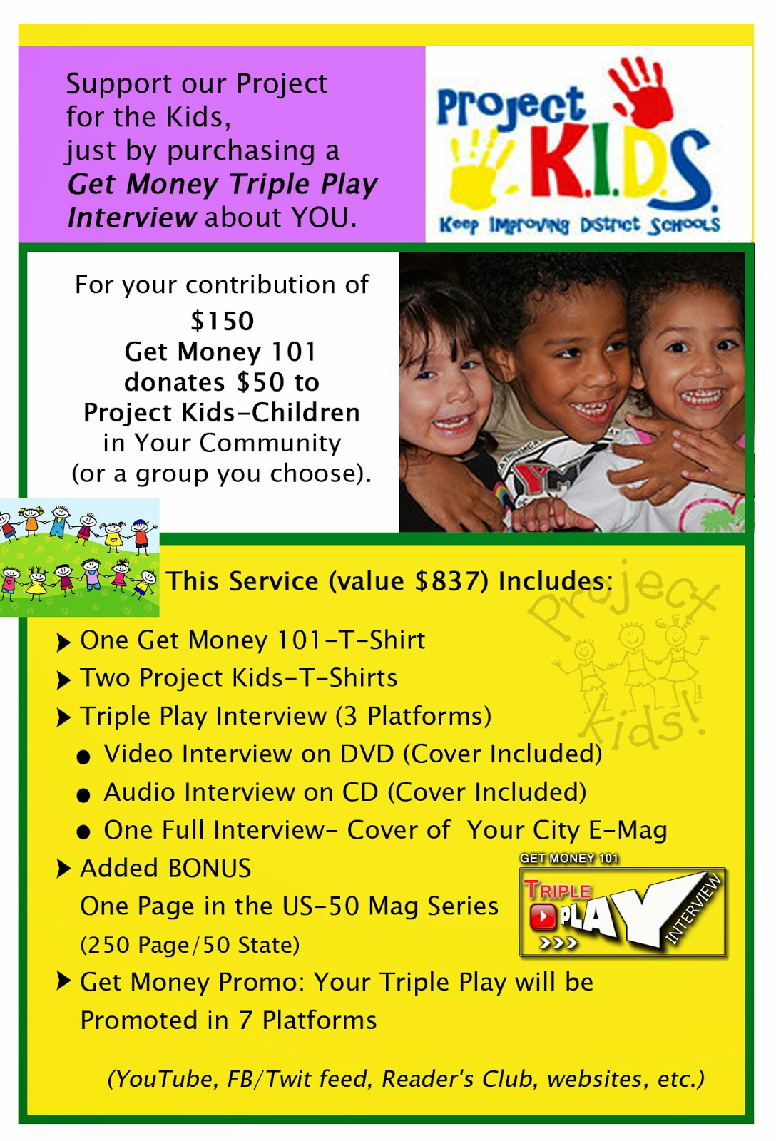 Project Kids: Shawn Hartwell #1 Celeb Promoter - Get Money 101