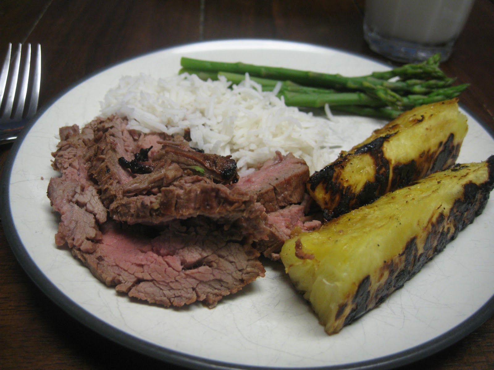 What's for Dinner: Polynesian Grilled Steak and Pineapple