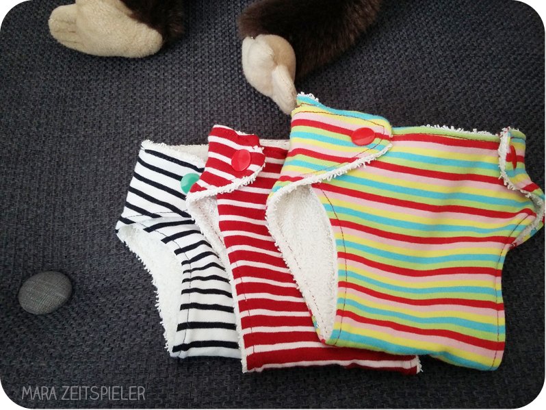 Stoffwindeln für den Affenpopo ~ Mara Zeitspieler