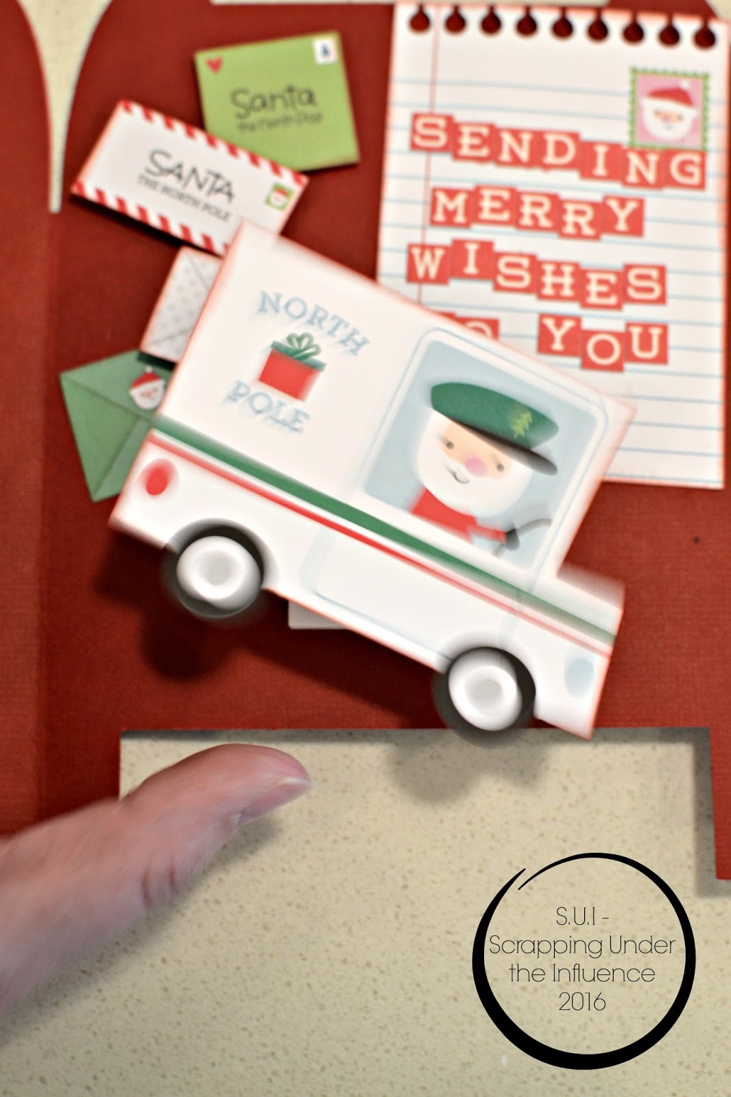 Scrapping Under the Influence: Happy Christmas Mail