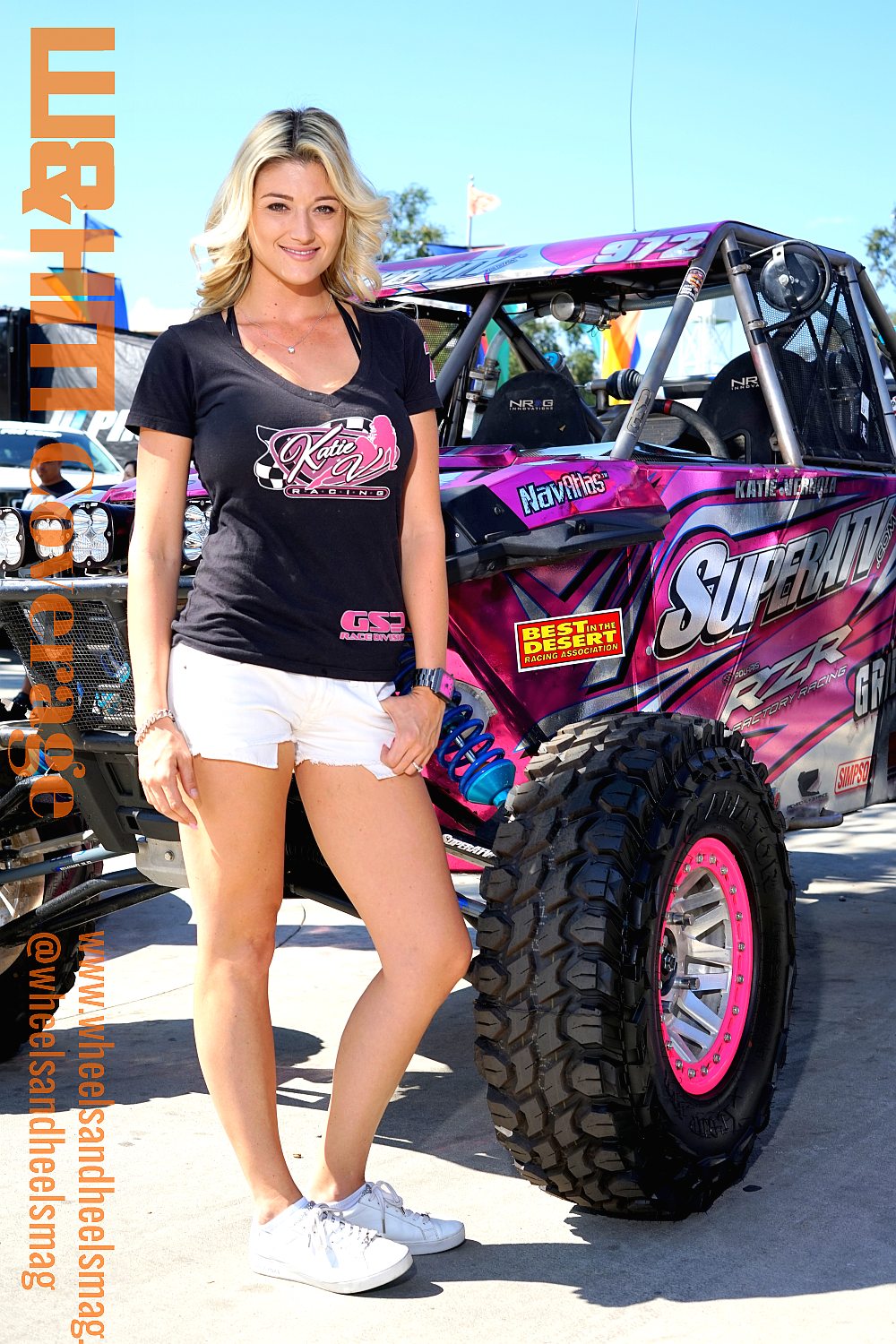 Super Cool Katie Vernola for Grid Off Road at @OffRoadExpo 2018 Pomona