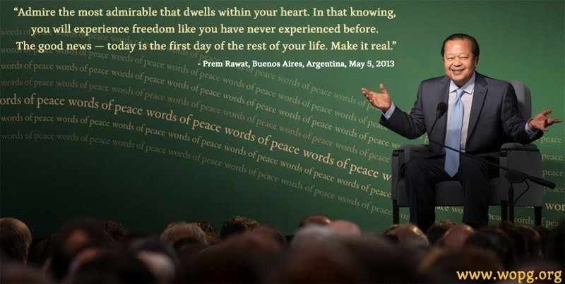 Today is the first day of the rest of your life - Prem Rawat (Maharaji ...