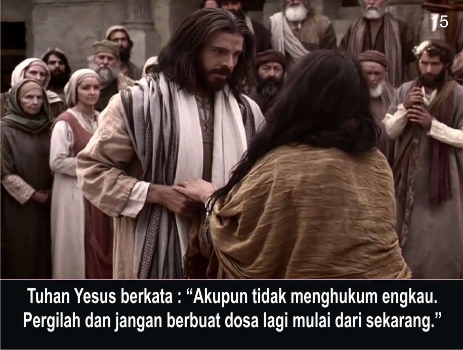 Komik Alkitab Remaja: Tuhan Yesus Mengampuni Perempuan Berzinah