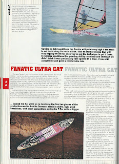 Surfingsen: Raceboard test from 1991