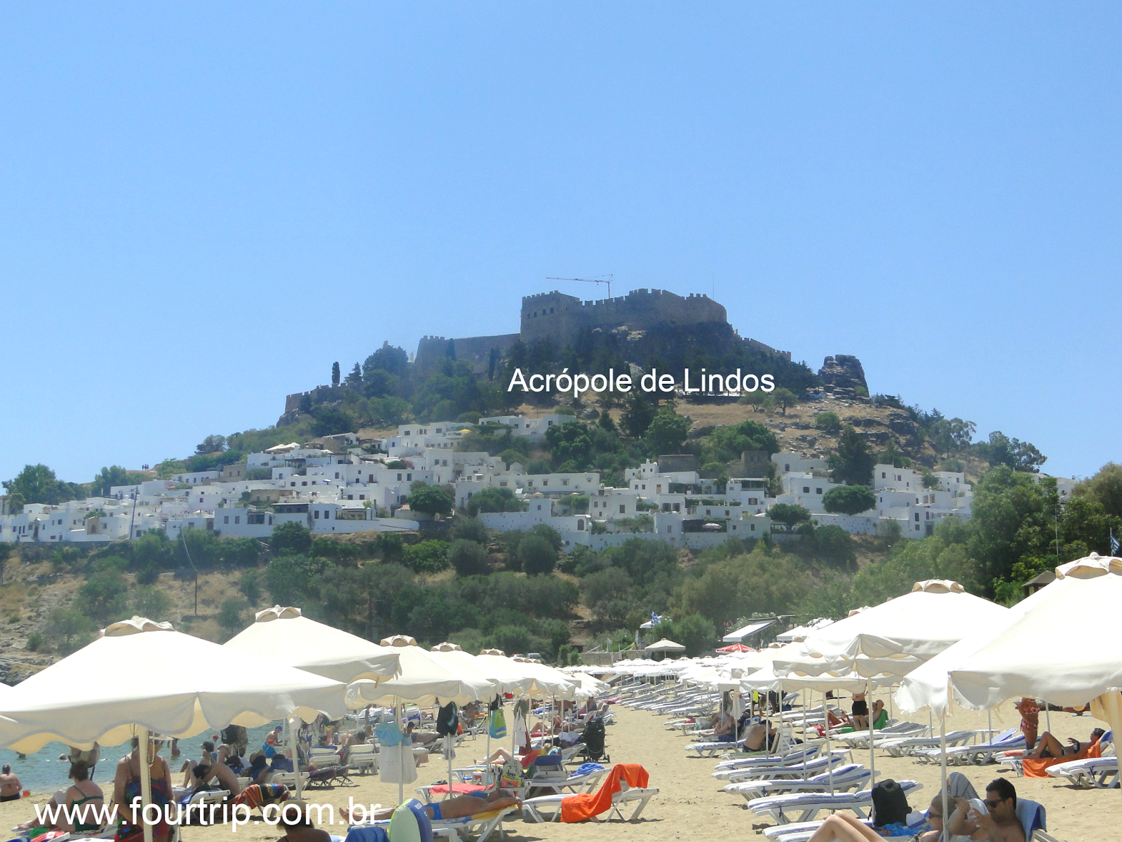 LINDOS NA ILHA DE RODES, GRÉCIA | Fourtrip
