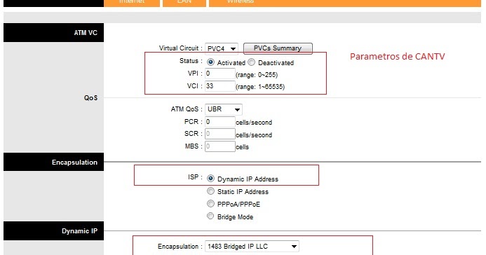 Como Configurar Un Modem Router Cantv Sendtel - Descargar Manual