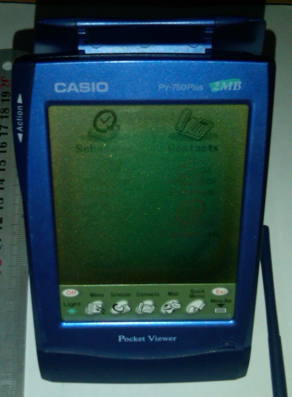 Toko Barang Bekas-ku: CASIO POCKET VIEWER pv-750+ NORMAL MURAH